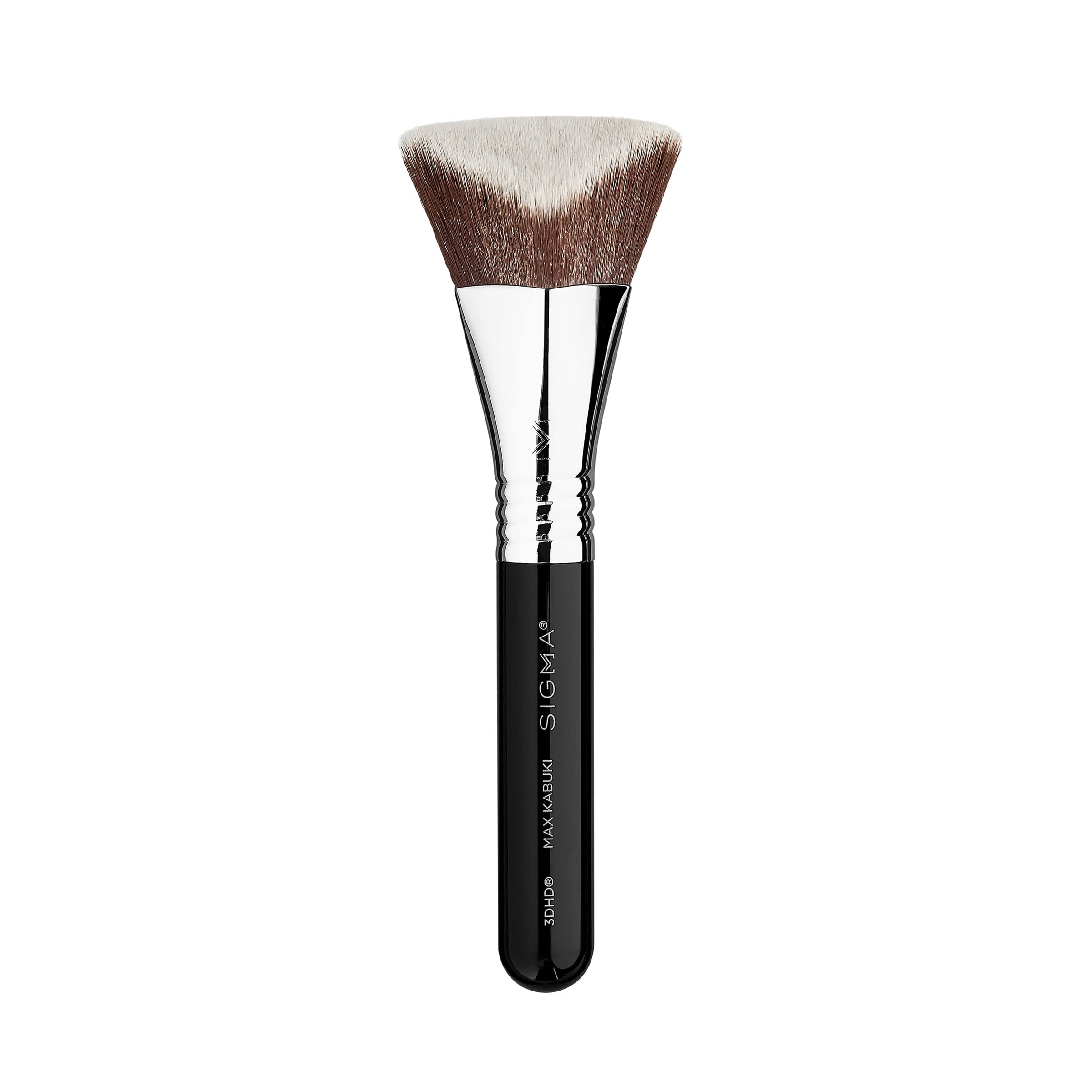 Sigma Beauty Professional 3DHD Max Kabuki Brush - Extra Large Angled Kabuki Makeup Brush with 3 Sides - Foundation Brush & Professional Grade Makeup Brush to Blend Liquid & Cream Products