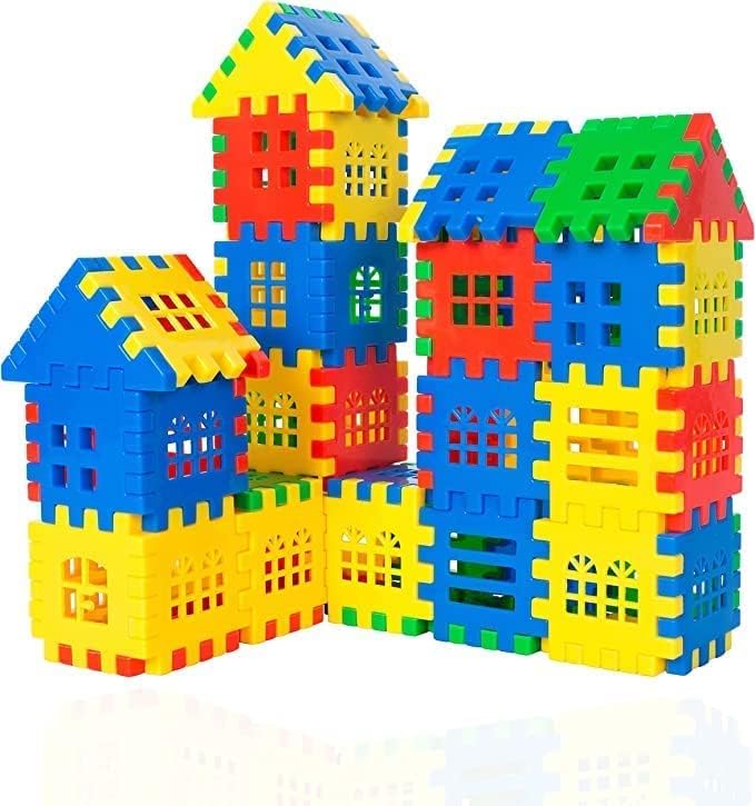 Interlocking Building Blocks Toys for Kids - Toddlers Building Blocks Educational Toys Set 70 PCS3