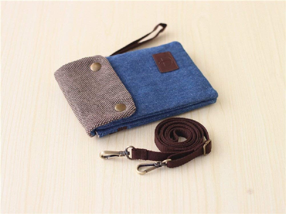 Cute Small Mini Double Pockets Crossbody Shoulder Messenger Bag Cell Phone Pouch Travel Purse Wallet Green
