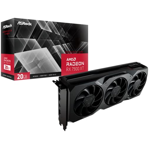 ASRock AMD Radeon RX 7900 XT 20GB RDNA 3 Graphics Card
