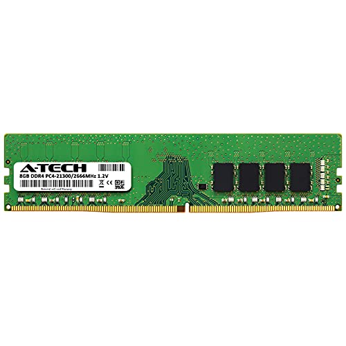 A-Tech 8GB RAM for Dell OptiPlex XE3, 7070, 7060, 5070, 5060, 3070, 3060 (Tower/SFF) | DDR4 2666 MHz DIMM PC4-21300 UDIMM Memory Upgrade