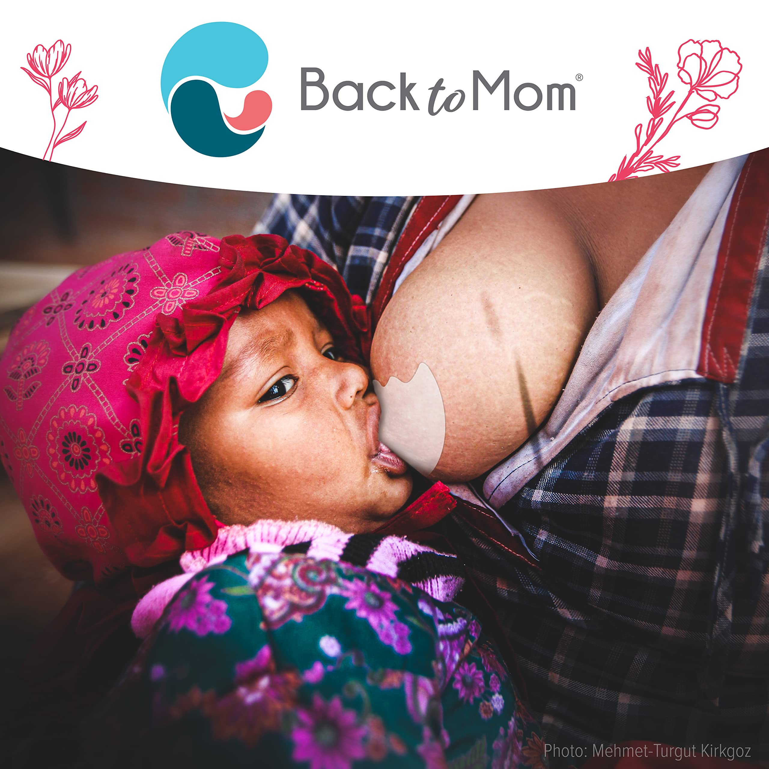 Back to Mom Nipple Shield Weaning Kit - Made in USA, 3 Step Open-Ended Nipple Shields Best for Nipple Size 22mm-25mm