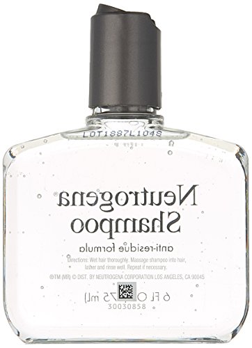 Neutrogena Anti-Residue Shampoo, Gentle Non-Irritating Clarifying Shampoo to Remove Hair Build-Up & Residue, 6 fl. oz (Pack of 2)