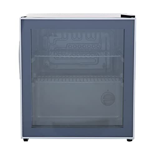 Avanti ARBC17T2PG 1.6 Cubic Foot Beverage Cooler Refrigerator, 20" x 18.3" x 17.3", Black