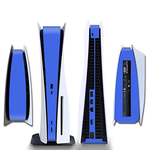IFEEHE Side Protective Film Sticker PS5 Disk Edition Skin Sticker Decal Cover for PS5 Console (Blue)