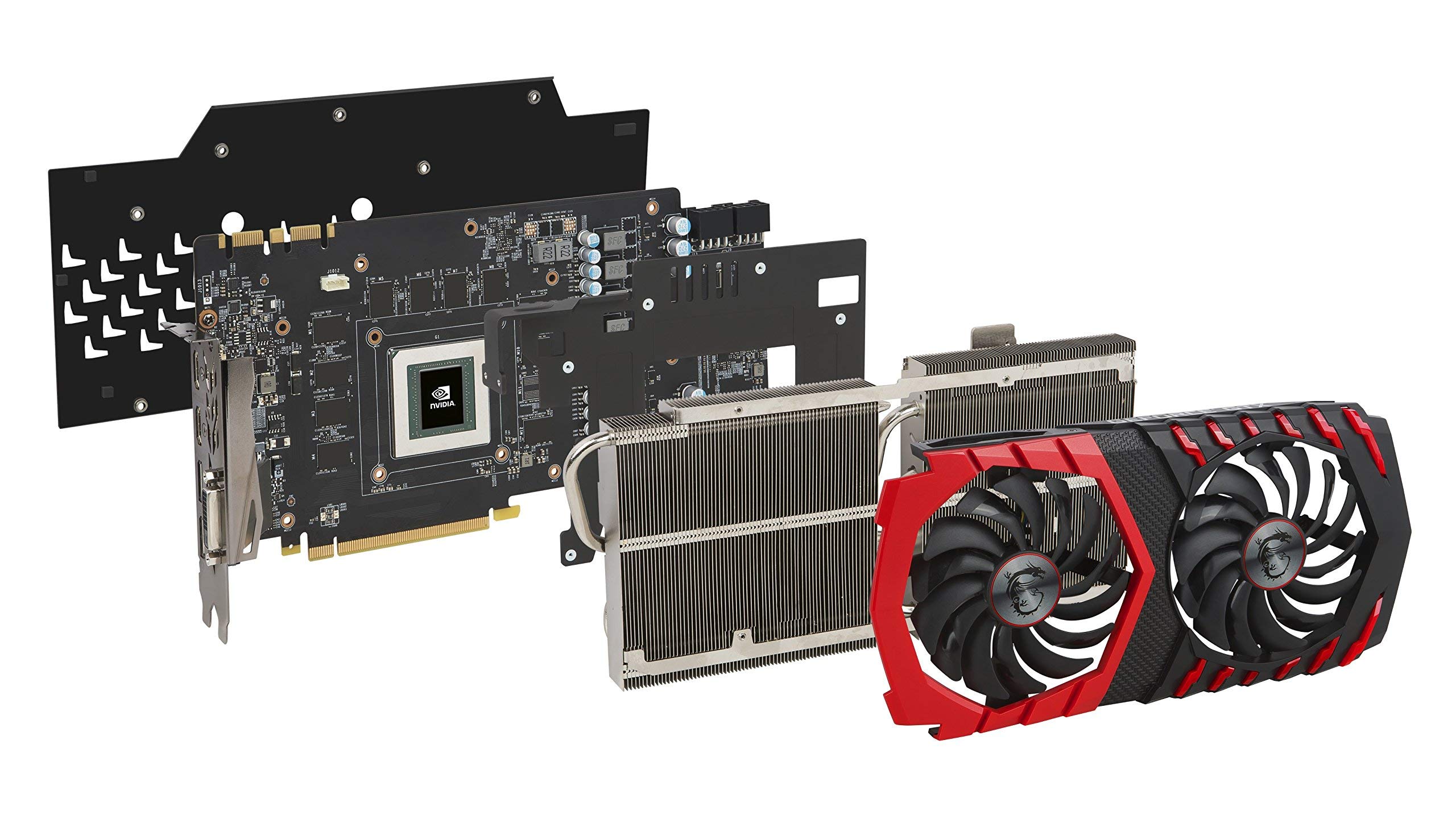 MSI GAMING GeFroce GTX 1080 Ti 11GB GDRR5X DirectX 12 352-bit VR Ready Graphics Card (GTX 1080 TI GAMING X 11G) (Renewed)