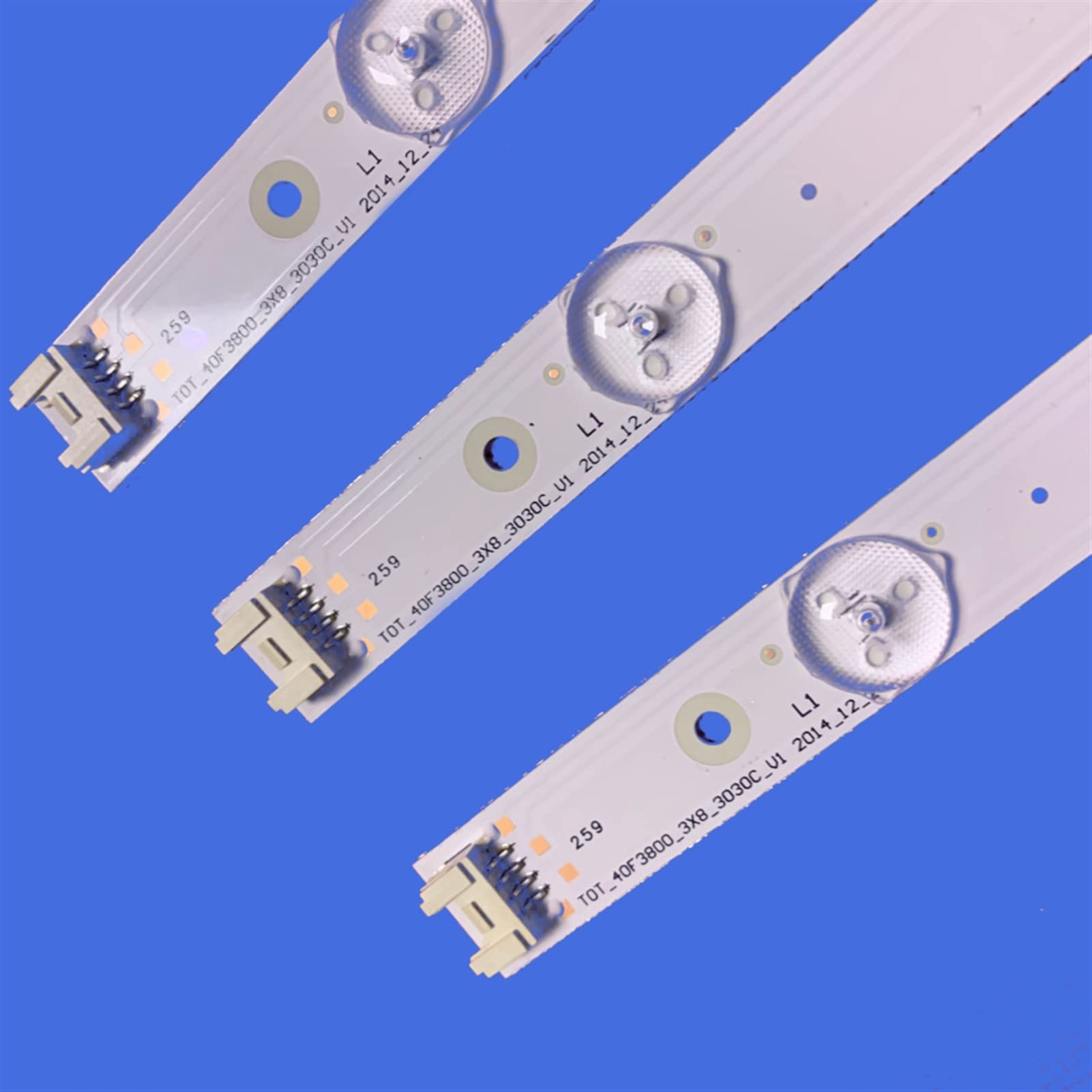 ARSMI 6v LED Backlight for 40D2730 L40f3303b L40f3301b L40f3800a Lvf400ss0te2v2 Strip Bar TOT_40F3800_3X8_3030C-V1 40FS3750 Light