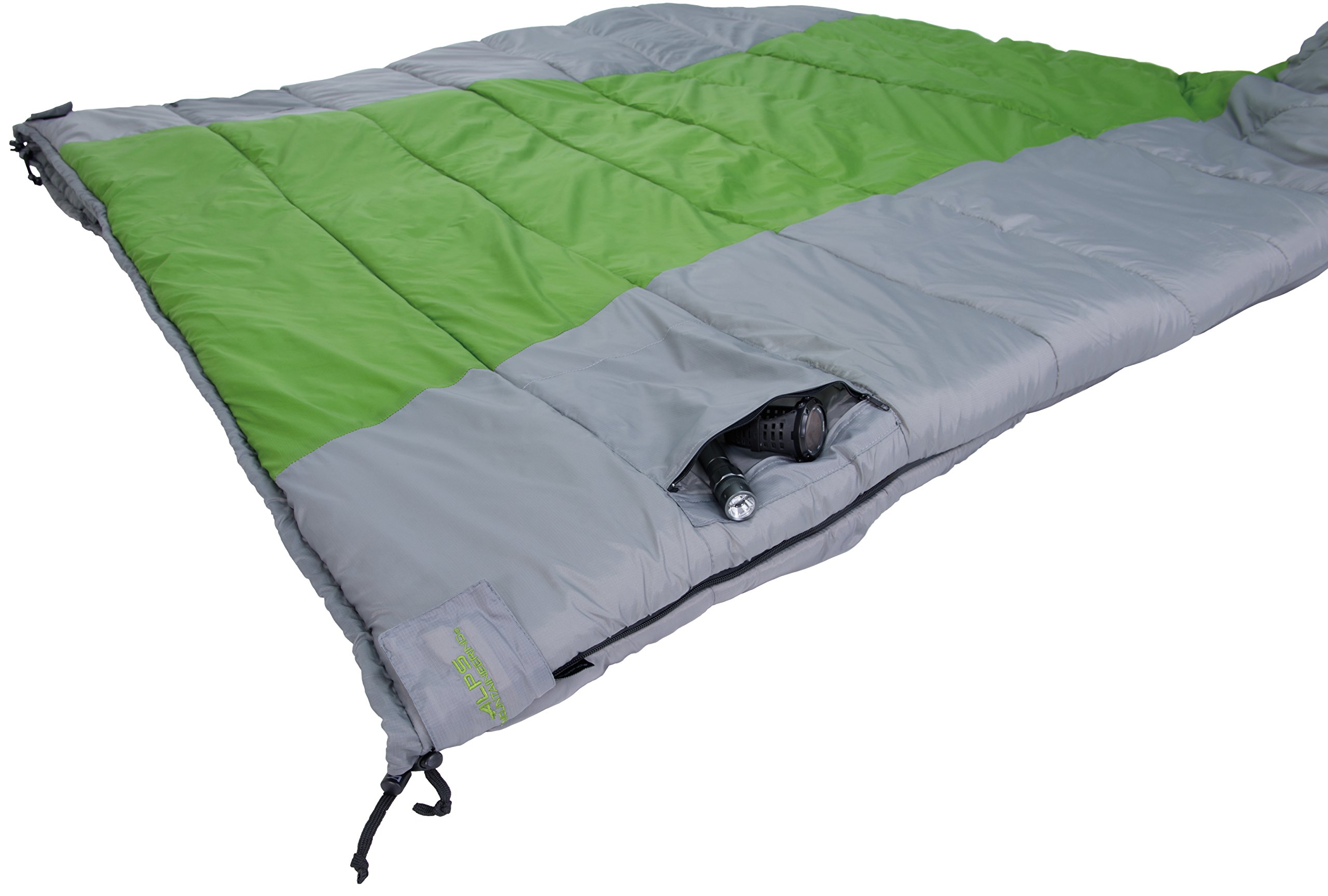 ALPS Mountaineering Twin Peak +20 Double Sleeping Bag