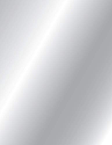 Mirror Silver Metallic Mirricard Cardstock - 8.5 X 11 inch - 100 lb / 12Pt - 10 Sheets from Cardstock Warehouse