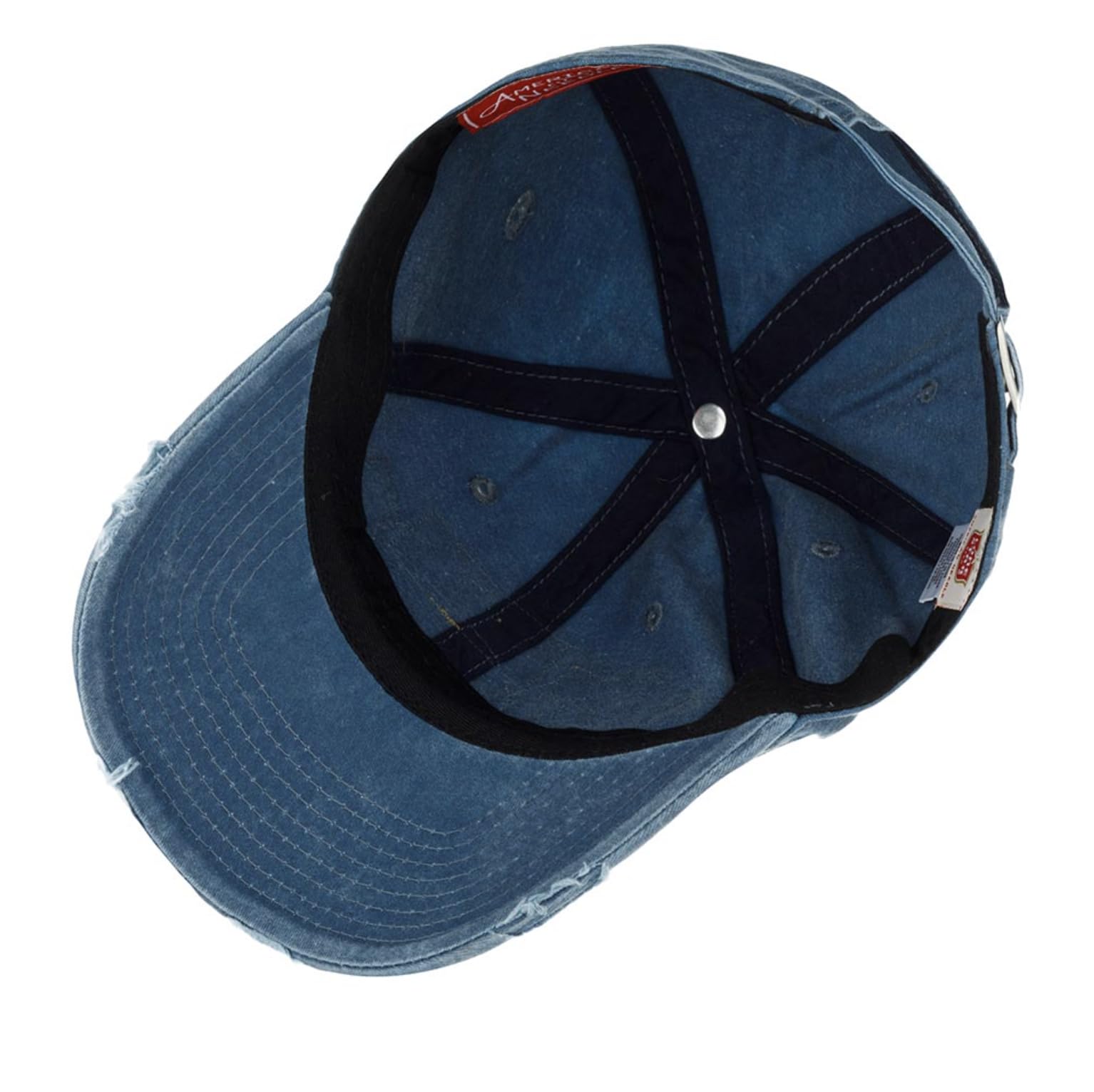 AMERICAN NEEDLE Texas Lone Star Beer Officially Licensed Iconic Adjustable Baseball Hat (PBC-1907B-NAVY)