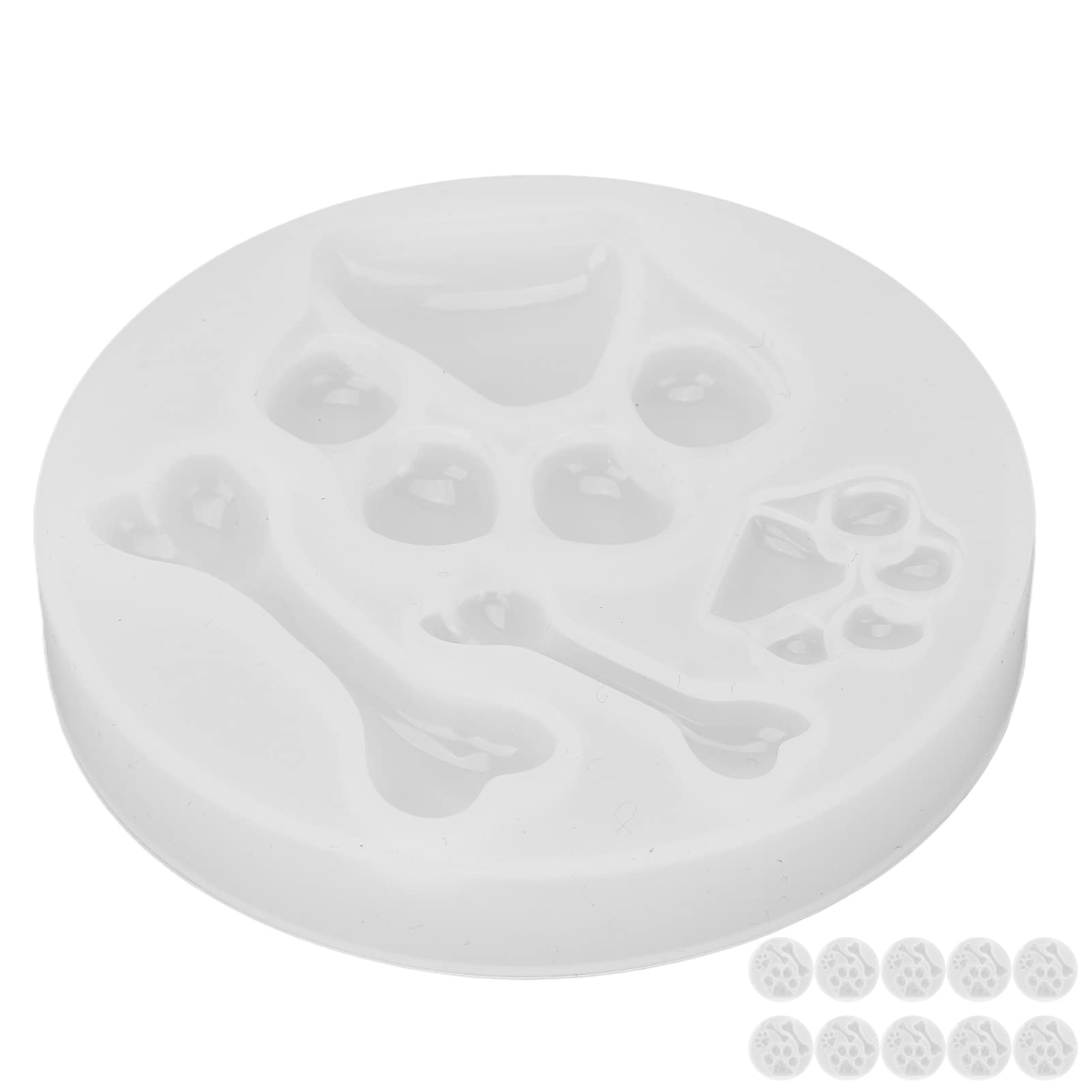 Aroma Soap Mold, DIY Crystal Resin Easy Release Cat Claw Bones Soap Making Kit for Aroma Soap