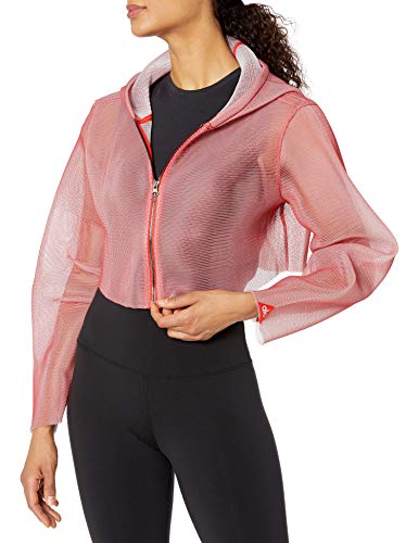 Alo Yoga Women's Mode Jacket, Cherry Pop Dove Grey, Small