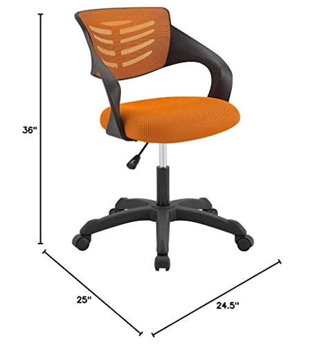 Modway Thrive Office Chair, 0, Orange