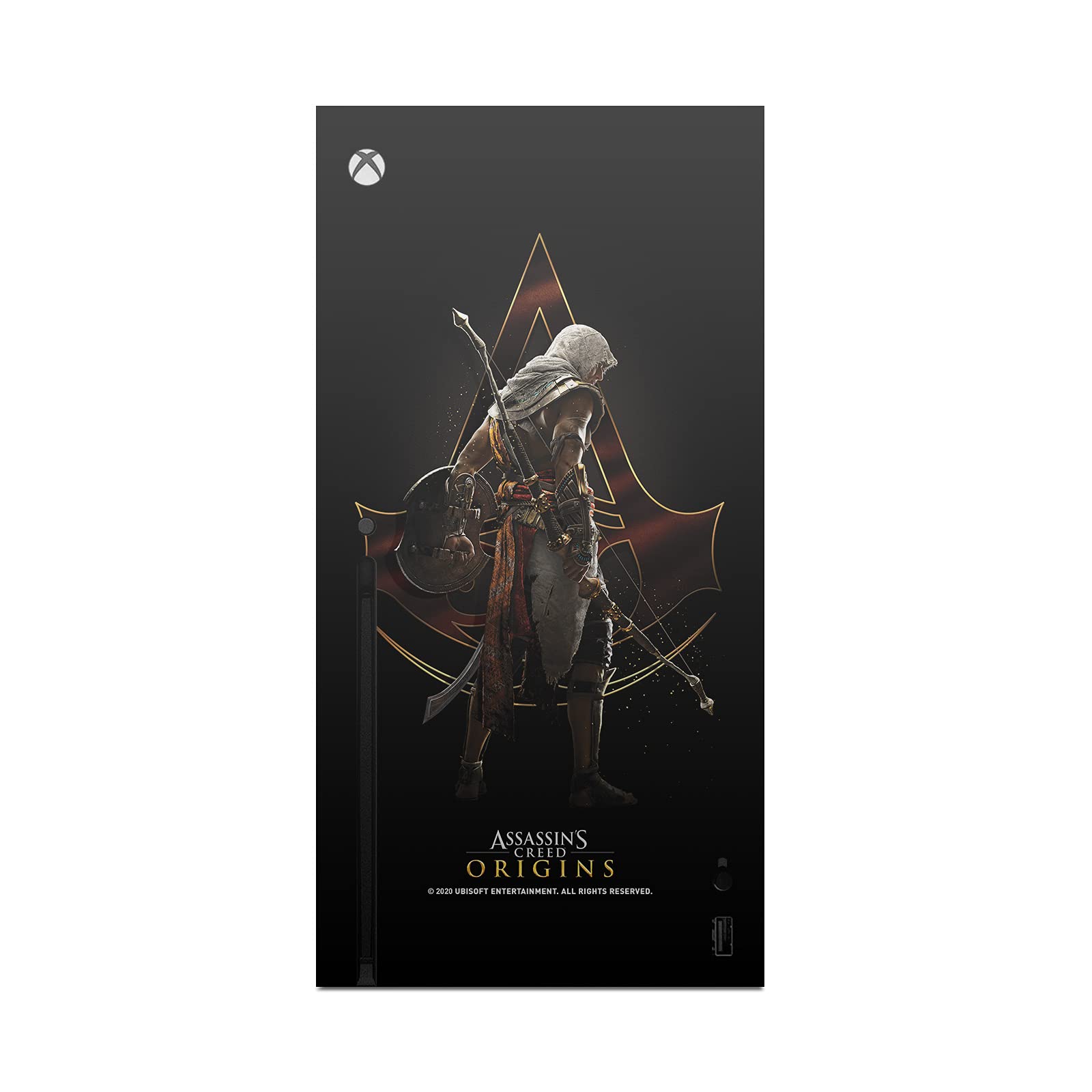 Head Case Designs Officially Licensed Assassin's Creed Bayek Crest Origins Character Art Vinyl Sticker Gaming Skin Decal Cover Compatible With Xbox Series X Console and Controller Bundle