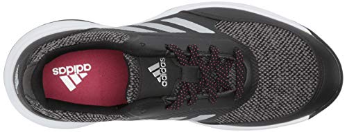 adidas womens W Tech Response 2.0 Golf Shoe, Black/Silver/Grey, 7.5 US