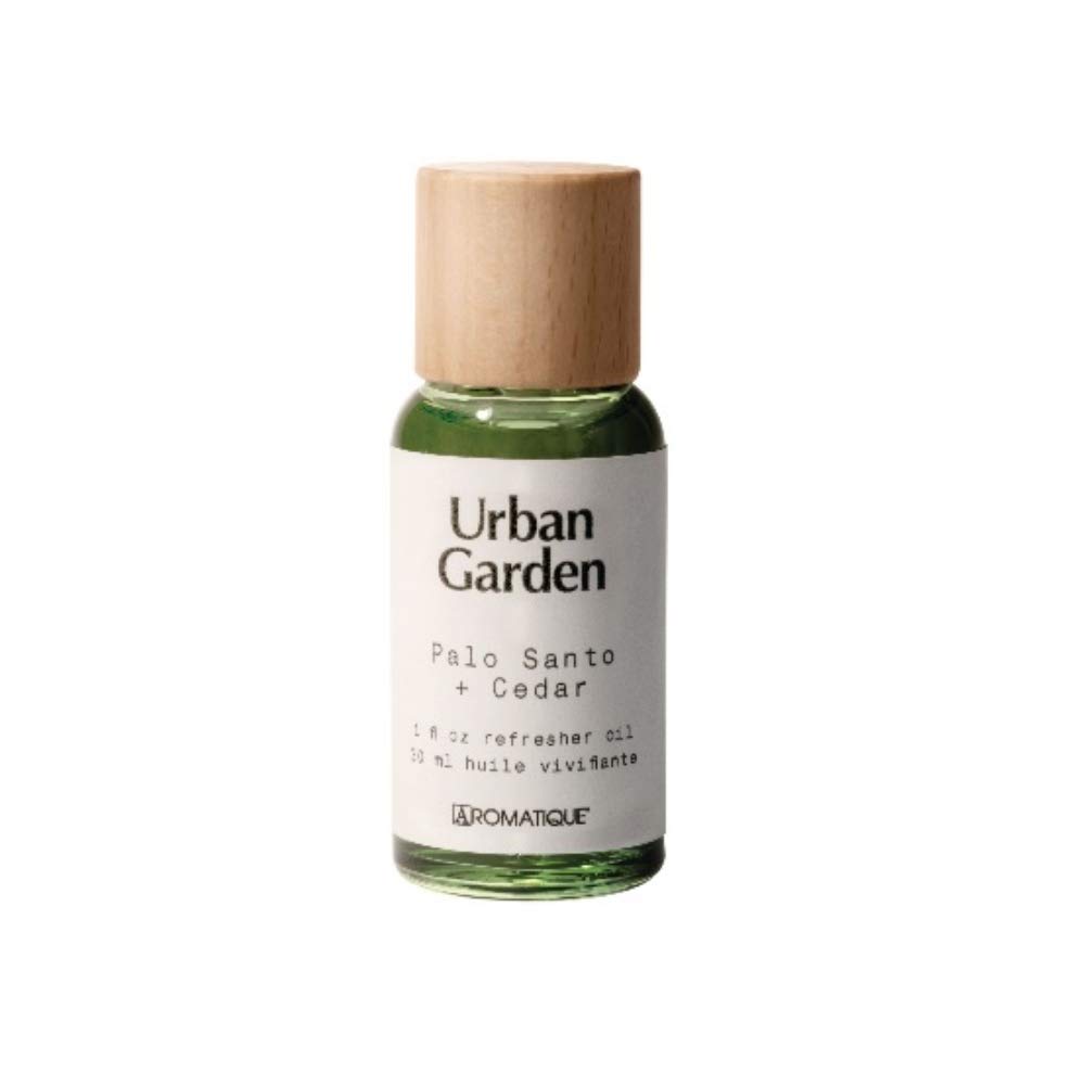 Aromatique Urban Garden Refresher Oil 1.0 oz (Palo Santo Cedar)