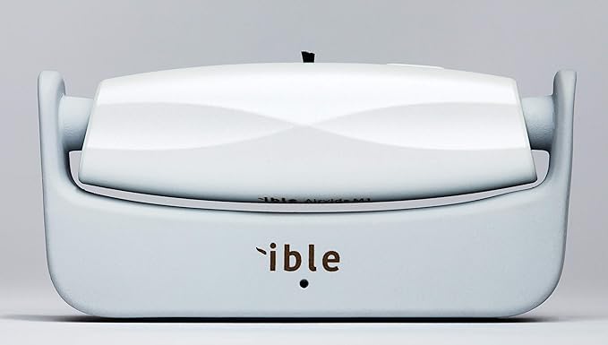 Airvida M1 Ionic Wearable Air Purifier (White) β Up to 99% Pollutant Removal Rate, Stylish & Lightweight with 3 Modes, Titanium Necklace & Clip, Silent Operation, 20g