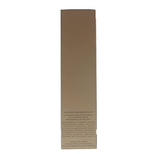 Issey Miyake L'Eau D'Issey Wood & Wood Eau de Parfum Intense Spray for Men, 3.4 Ounce