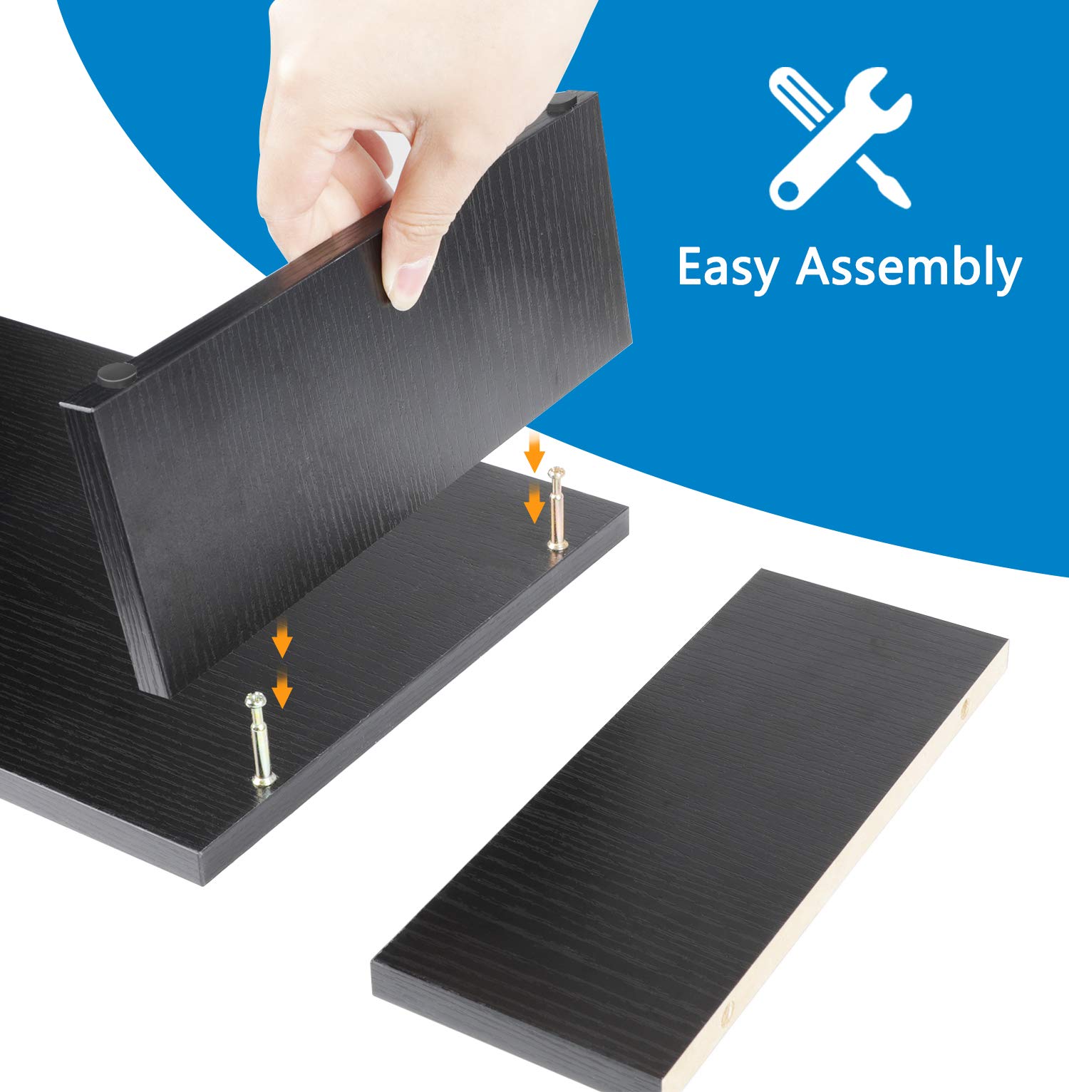 AMERIERGO Monitor Stand Riser, Computer Stand, Desk Organizer Stand, Desktop Printer Stand with Phone Holder and Cable Management, Versatile as Storage Shelf & Screen Holder, for Laptop Printer PC