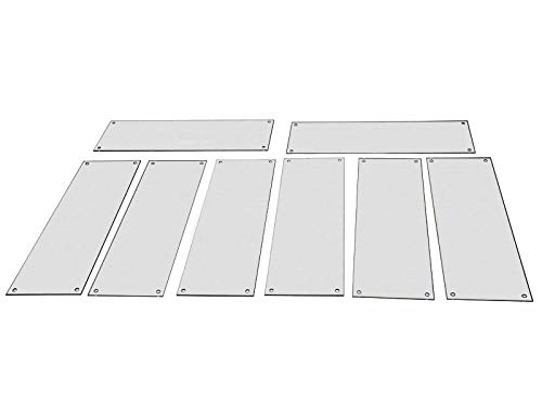 Marketing Holders 14” x 4.5" Cage Guard Siding Habitat Liner Pliable and Flexible Pet 2 Packs of 8 Totaling 16 Sheets Sanitary Small Animal Rabbit Guinea Pig Lining Critter Urine Splash Protection