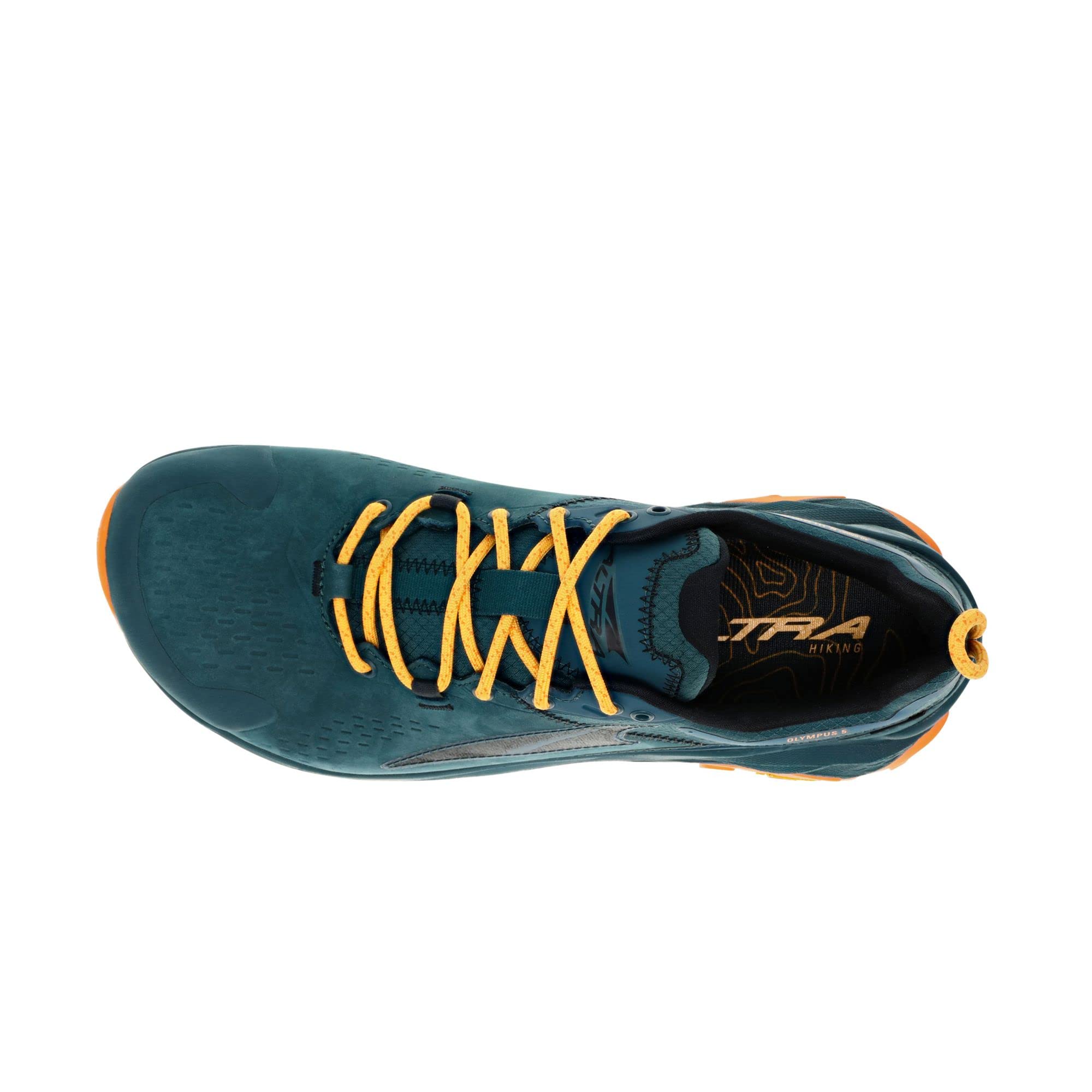 ALTRA Men's AL0A7R6R Olympus 5 Hike Low GTX Trail Running Shoe, Deep Teal - 10 M US