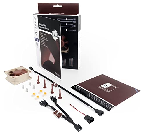 Noctua NF-A6x25 5V PWM, Premium Quiet Fan, 4-Pin, 5V Version (60mm, Brown)