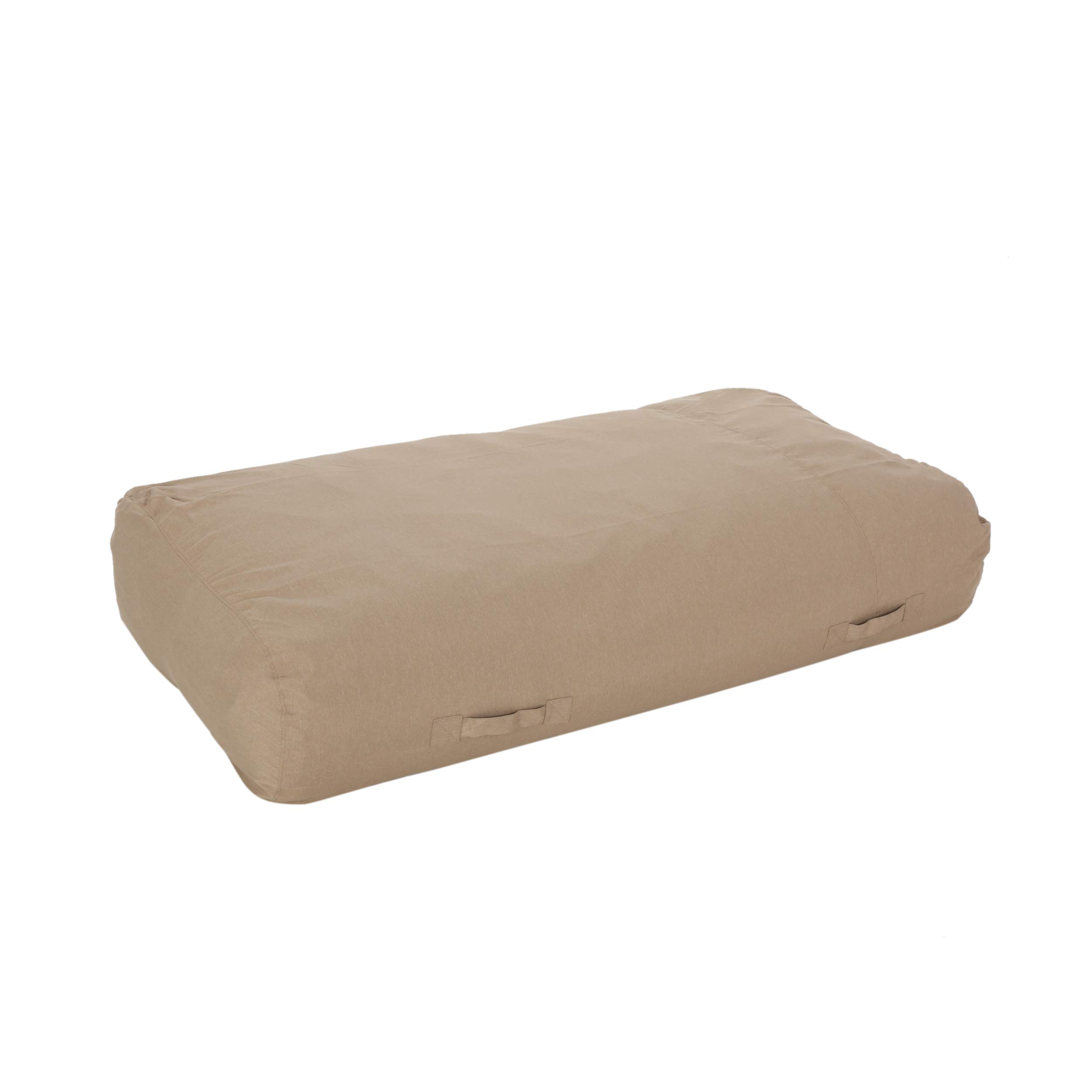 Christopher Knight Home Vivien Outdoor Water Resistant 6'x3' Lounger Bean Bag, Tuscany, Small