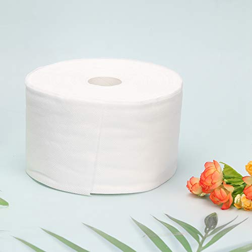 Disposable Soft Face Towel, 30M Cotton Roll Cleansing Cotton Towel Makeup Remover Washcloth Cotton Wipes for Beauty Salon and Home Skin Care