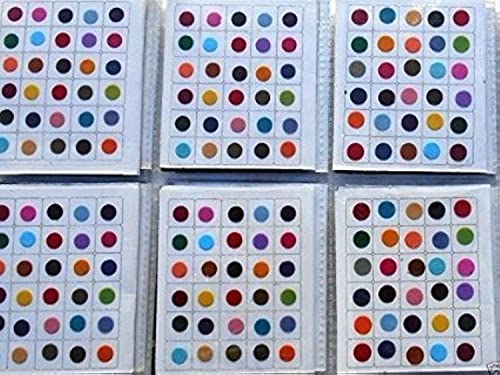 ATCUSA Premium Bindi 720 X Count Assorted Multi Color and Multi Size Indian Daily Use Forehead Bindi Round Dot Tattoo Body Art Sticker