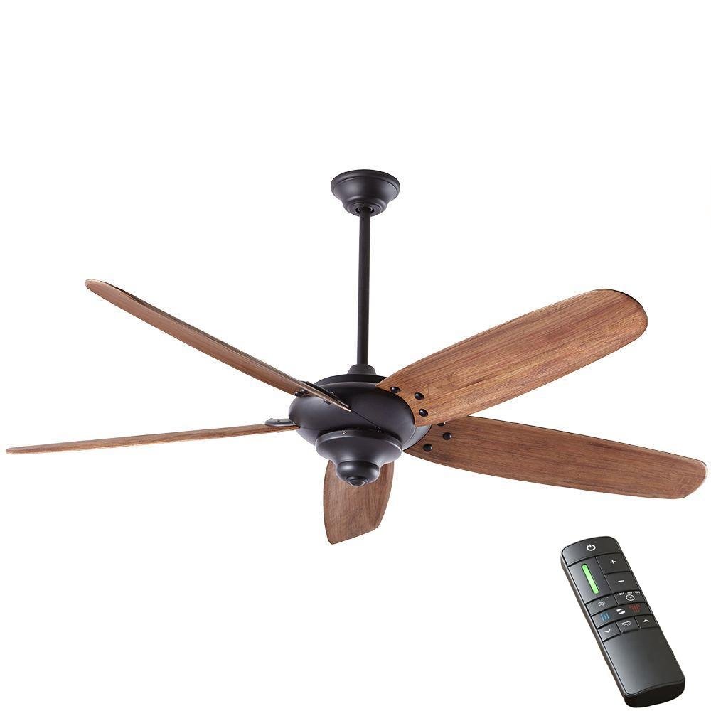 Altura 68 in. Indoor DC Matte Black Ceiling Fan with Remote
