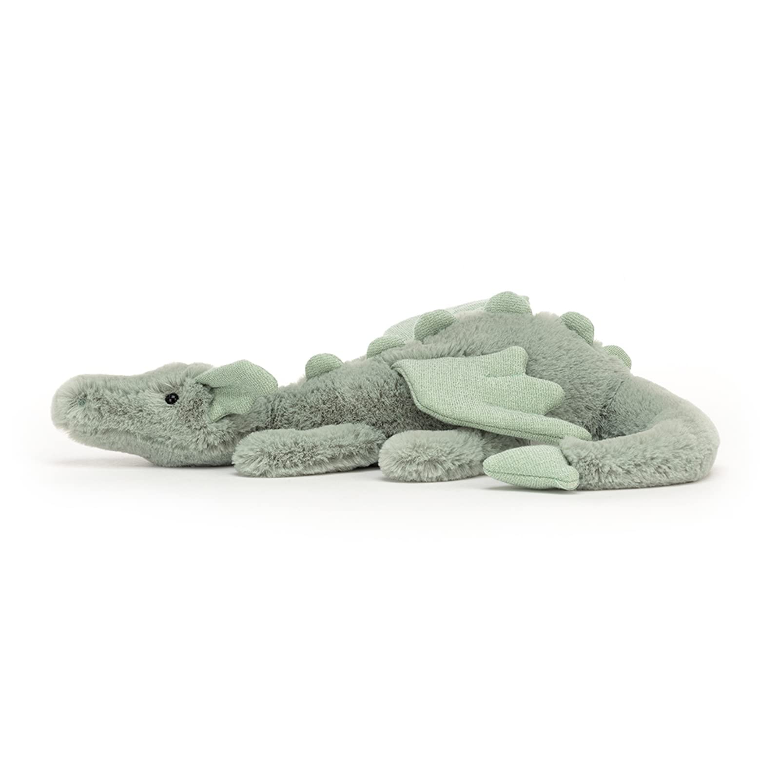 Jellycat Sage Dragon Stuffed Animal, Little 12 inches | Mythical Plush Toy | Classic Children's Gift