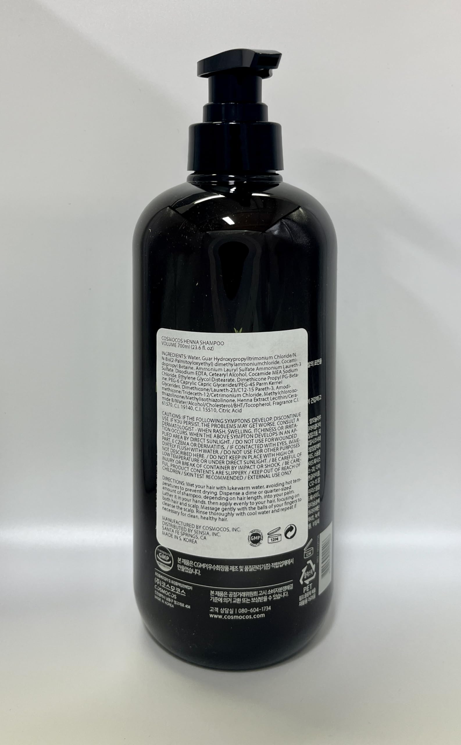 HENNA HAIR SHAMPOO 700 ml / 23.6 fl oz