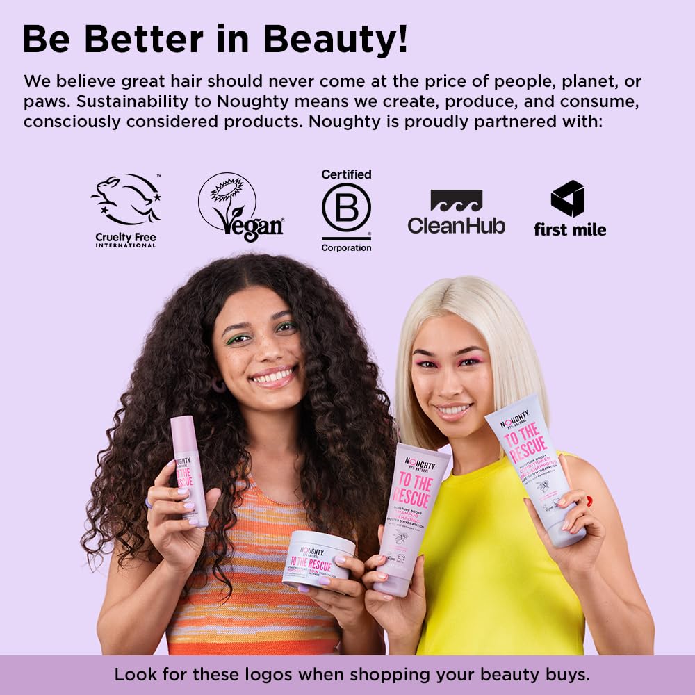 Noughty Get Set, Grow Hair Growth Conditioner Vegan Thickening Regrowth Repair Volumizing Hair, 250 ml, 8.4oz