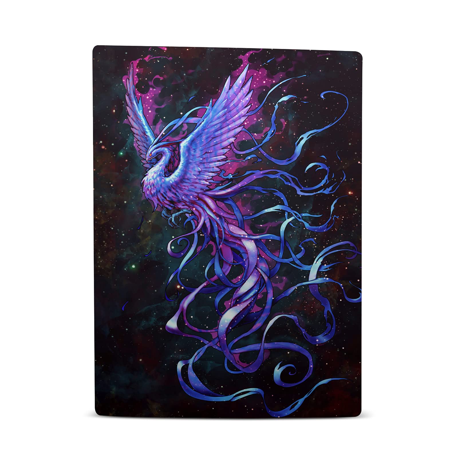 Head Case Designs Officially Licensed Christos Karapanos Phoenix Art Mix Vinyl Faceplate Gaming Skin Decal Compatible With Sony PlayStation 5 PS5 Digital Edition Console and DualSense Controller