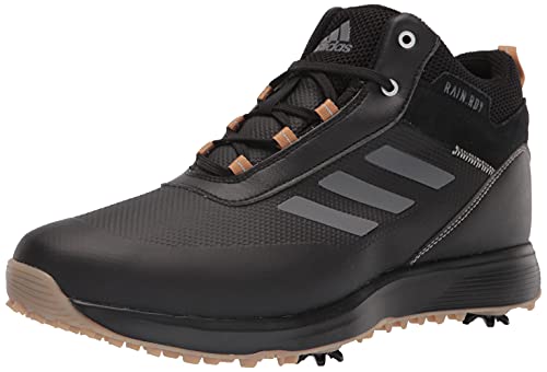 adidas Men's S2G Spikeless Mid-Cut Golf Shoes, Core Black/Grey Four/Mesa, 10.5