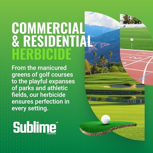Albaugh Sublime Weed Killer, Unrivaled Defense Against Crabgrass, Creeping Charlie, Dandelions & More, Non-Bleaching, Fast-Acting, Commercial & Residential, 1 Quart