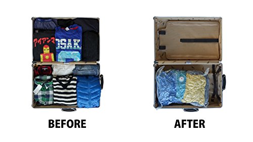 Vago 1 x Medium bag-60cm, Clear, 60 centimeters