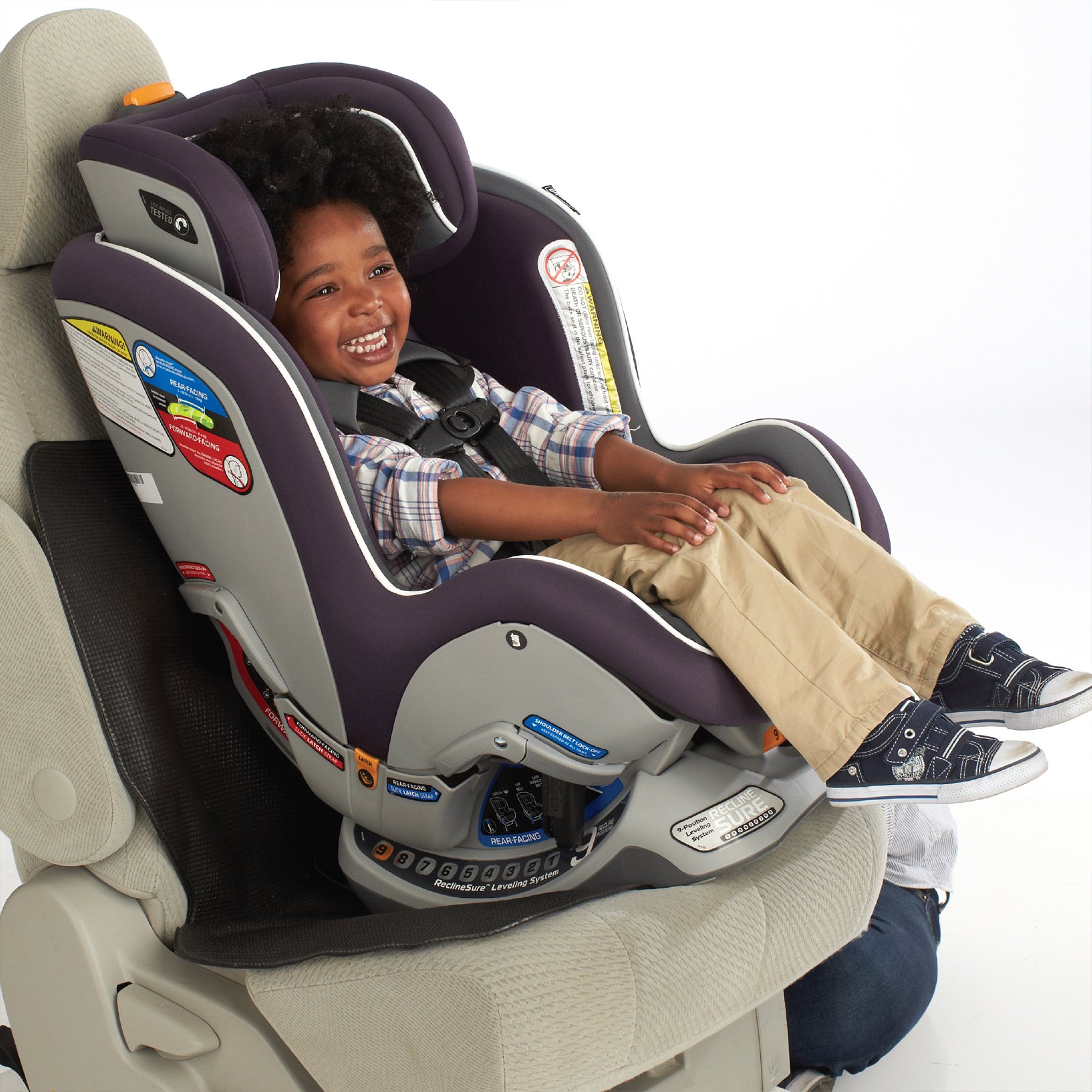 NUBY Car Seat Protector, Black