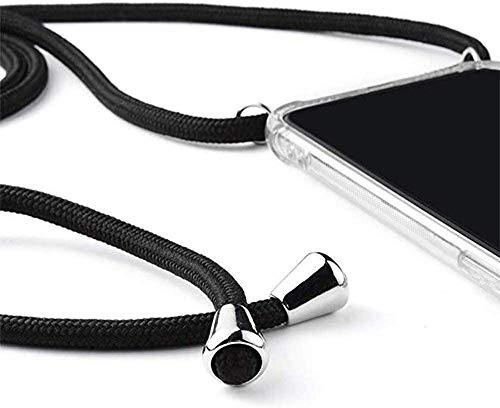 YESPURE Crossbody Case for iPhone 11 Pro Max with Card Holder, Clear TPU Soft Case with Neck Cord Lanyard Strap-Clear and Card Holder for iPhone 11 Pro Max 6.5"