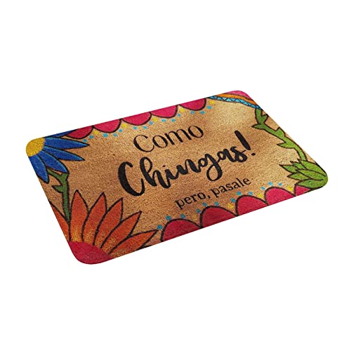 Bathroom Doormat Como Chingas! Pero pasale - Funny Spanish Doormat,Doormat Kitchen Door Mat Bedroom Carpet Porch Rugs 16 * 24in