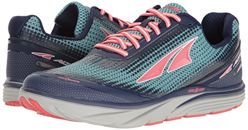 Altra Women's Torin 3.0 Road Running Shoe, Blue/Coral, 6.5 B US