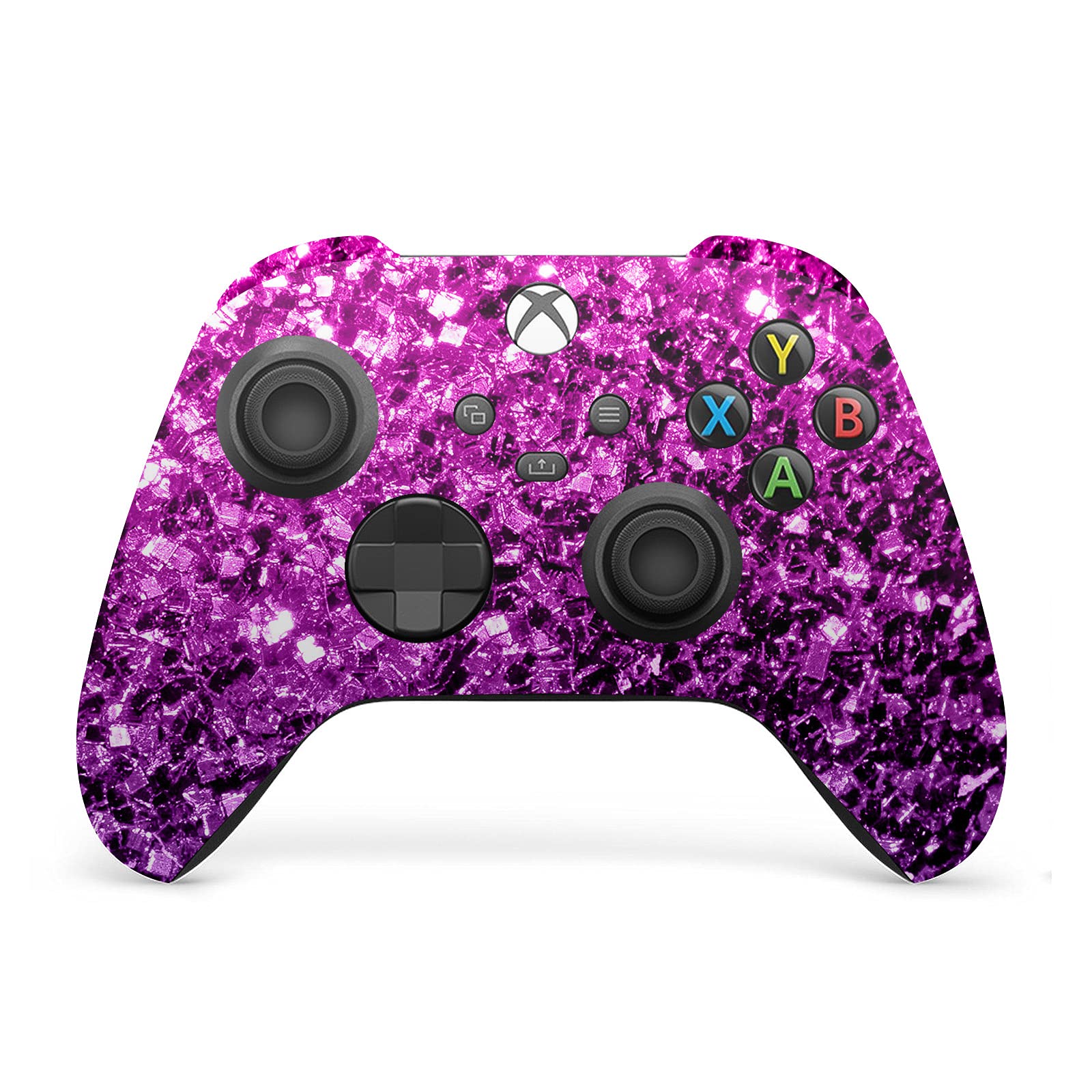 Head Case Designs Officially Licensed PLdesign Purple Pink Art Mix Vinyl Sticker Gaming Skin Decal Cover Compatible With Xbox Series X Console and Controller Bundle