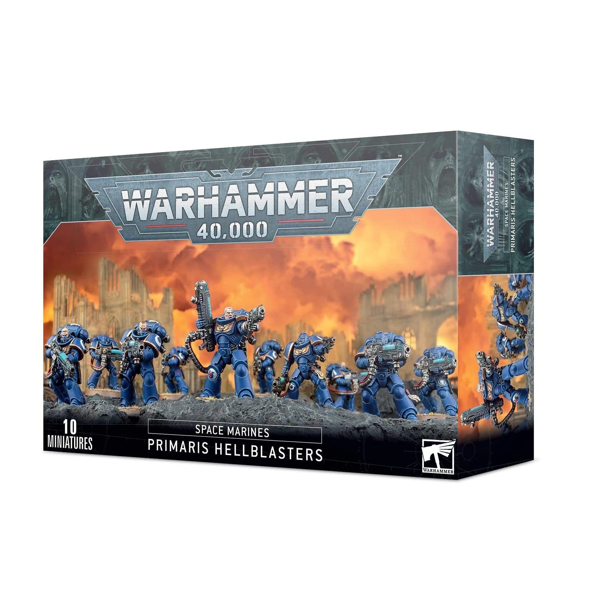 GAMES WORKSHOP 99120101189" Space Marines Primaris Hellblasters Plastic Kit, 12 years to 99 years