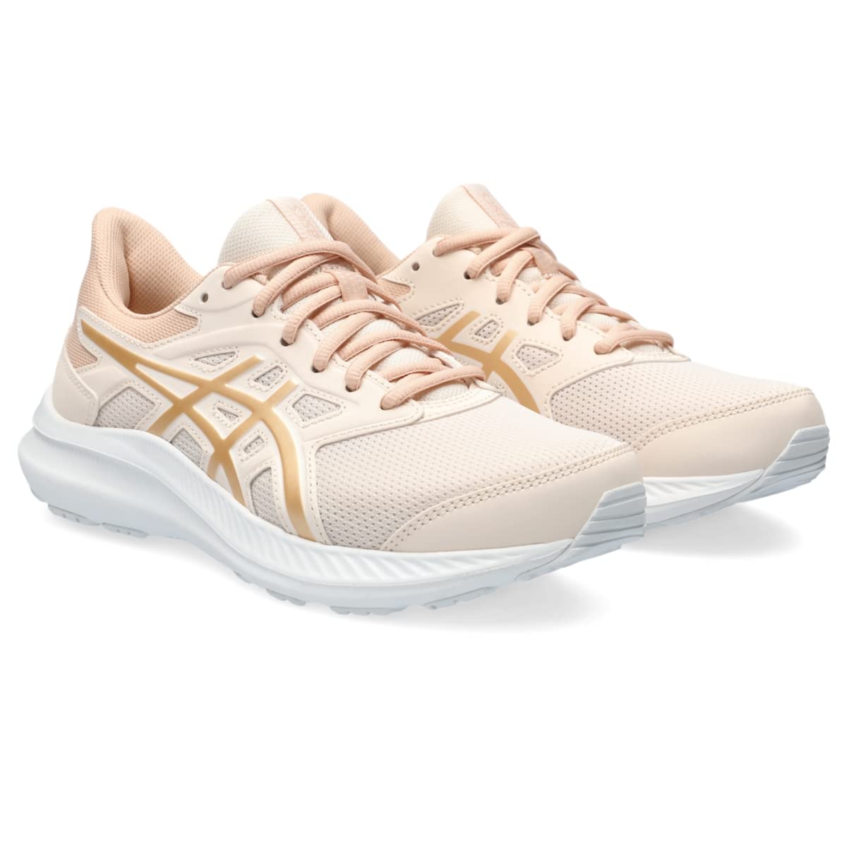 ASICS Women's JOLT 4 Running Shoes, 7, Rose DUST/Champagne