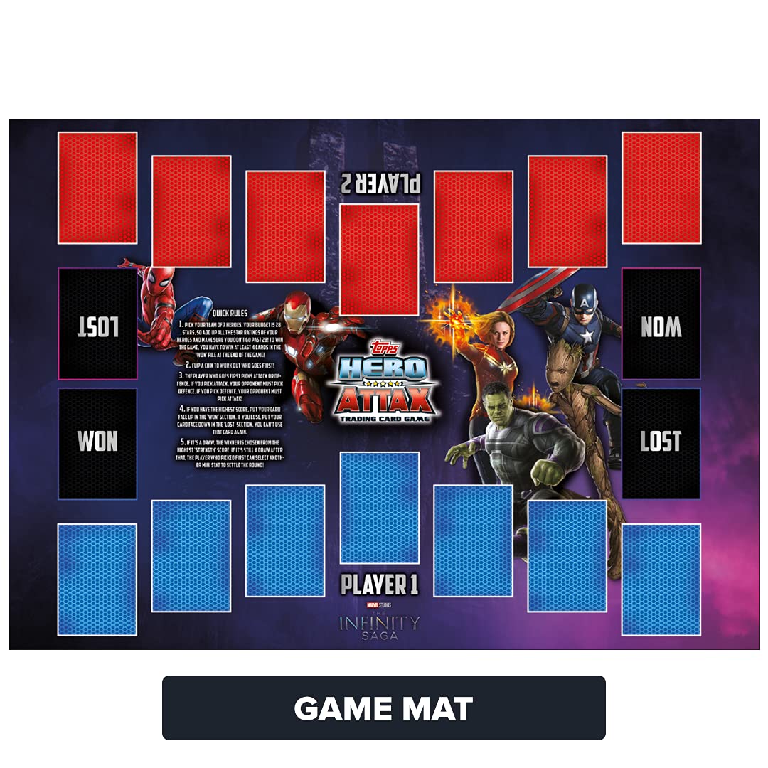 Topps India Marvel Hero Attax 2021 TCG Collection Smart Pack, 123 Cards Total