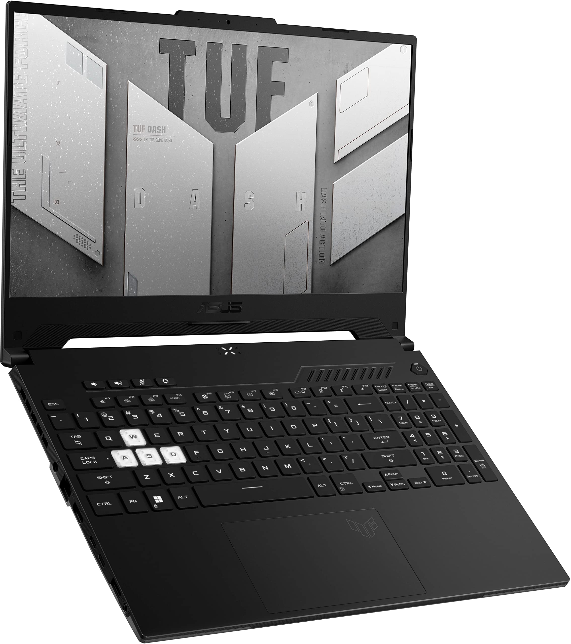 ASUS 2022 Newest TUF Gaming Laptop, 15.6 inch FHD Display, Intel Core i7-12650H 10 Core, NVIDIA GeForce RTX 3070, 64GB DDR5 RAM, 2TB SSD, 144Hz Refresh Rate, Windows 11 Home, Bundle with JAWFOAL