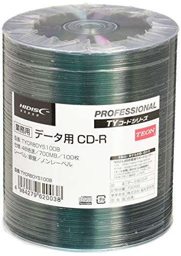 HI-DISC TYCR80YS100B 700MB 48x CD-R for Data