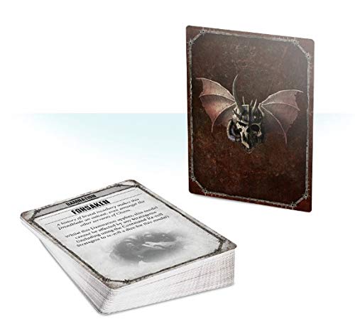 Games Workshop Warhammer 40K: Chaos Knights Datacards