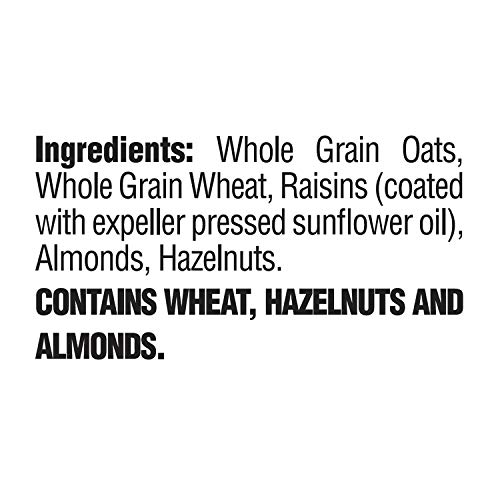 Alpen Muesli No Sugar Added Cereal, Heart Healthy Cereal with Wheat Flakes, Rolled Oats, Nuts and Raisins, Non-GMO Project Verified, 14 OZ Box (Pack of 6)