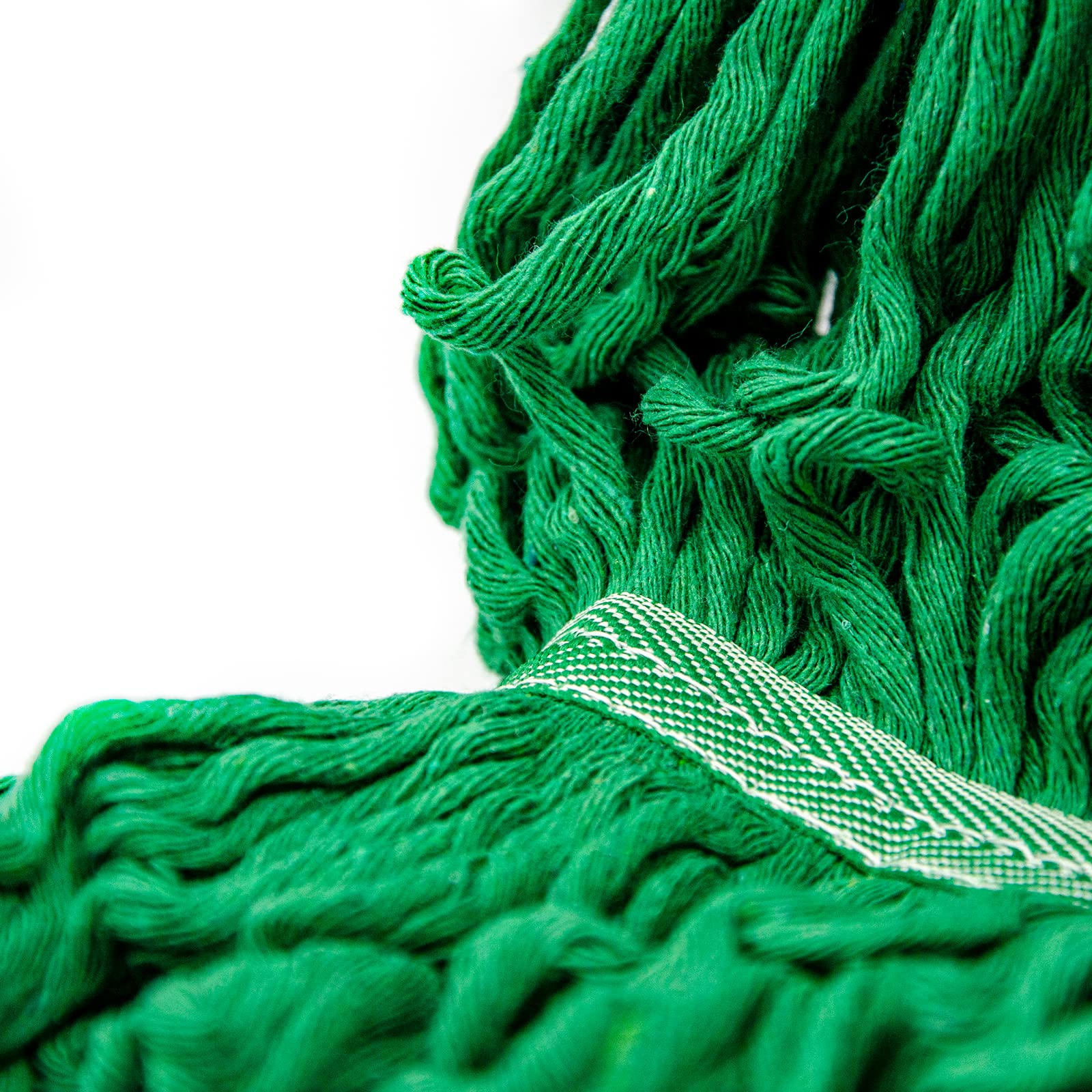Barbunos Coniglio String Mop Head Looped-End Wet Refill Replacement Heavy Duty Cotton Commercial Industrial Grade Floor Cleaning Removable Washable - Blue & Green (Green, 2)